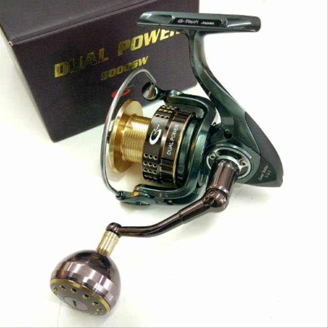 Jual Reel Pancing G-TECH Dual Power 5000 SW | Shopee Indonesia