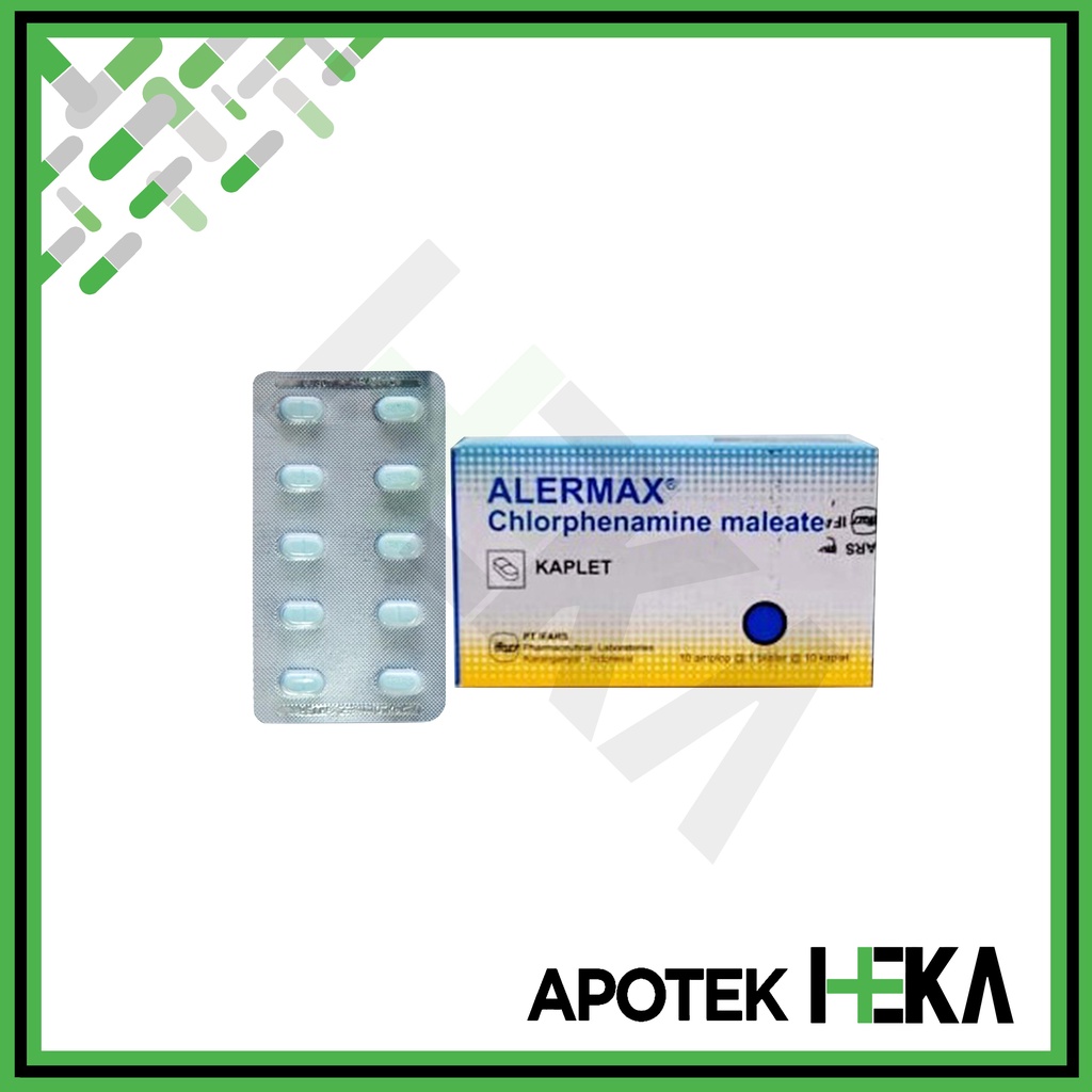 Jual Alermax Kaplet Box isi 10x10 Tablet - Obat Alergi Rinitis ...