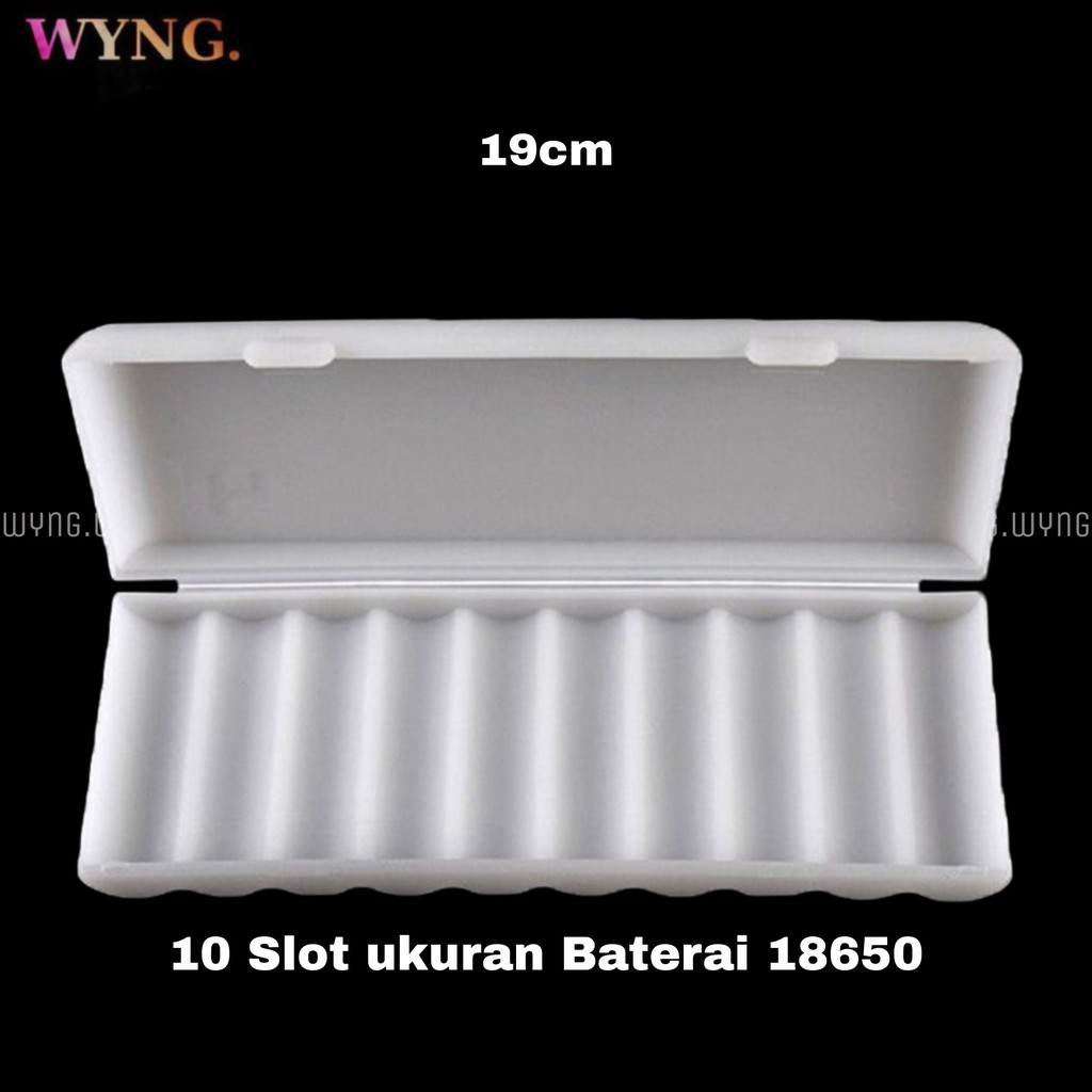 Jual BST Tempat Penyimpanan Baterai 10 Slot 8 6 4 2 Sekat Baris Kotak ...
