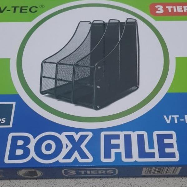 Jual Office & Stationery | Document Organizer | Box File 3 Sekat V Tec ...