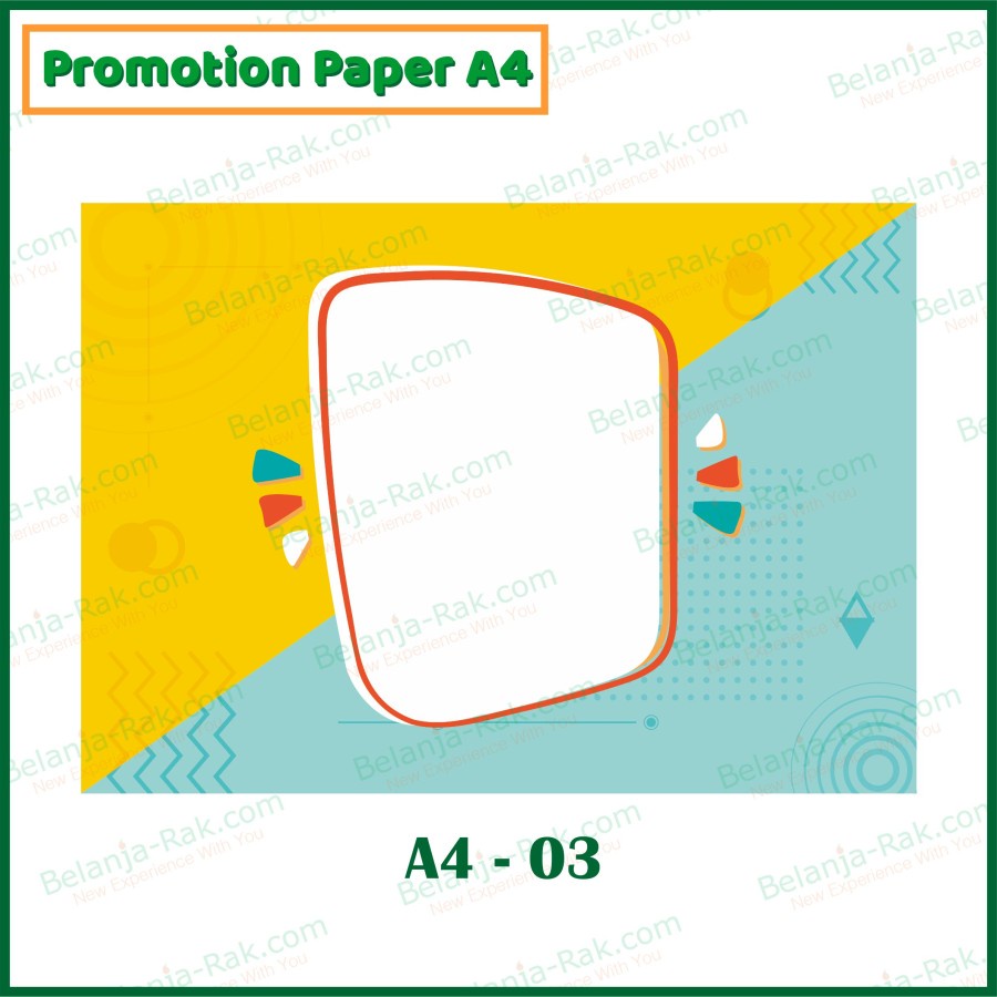 Jual Promotion Paper Kertas Promosi Berbagai Ukuran | Shopee Indonesia