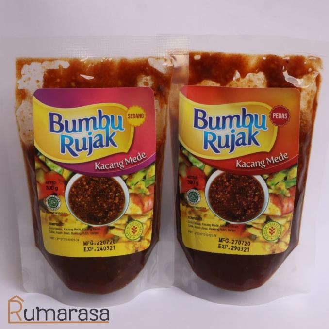 Jual Promo Awal tahun Bumbu Rujak Kacang Mede / Sambal Rujak Gula Merah ...