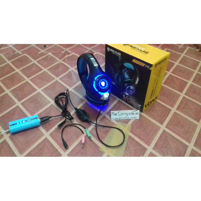 Jual Termurah Headset Rexus F55 Vonix/Headset Gaming Rexus/Headset ...