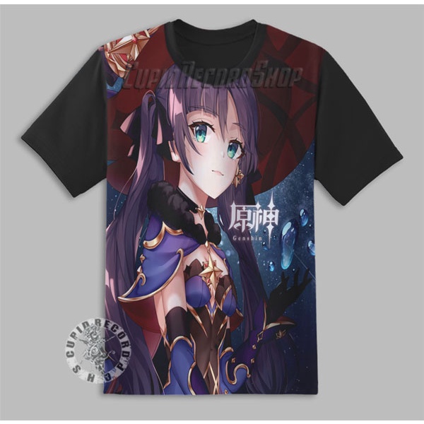Jual Baju Genshin Impact Kaos Anak Perempuan Pakaian 1 12 Tahun Game ...