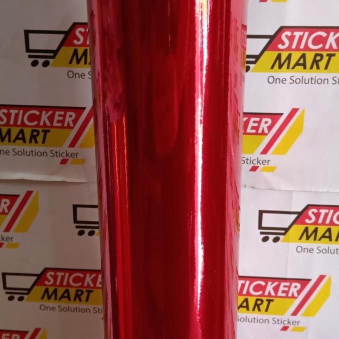 Jual Sticker Vinyl Motor Infinity Red Mirror Chrome | Shopee Indonesia