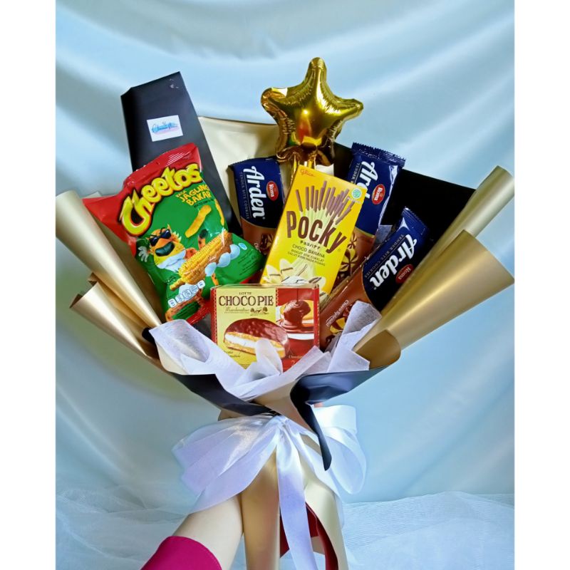 Jual Buket Snack untuk Wisuda, Ulang Tahun, Anniversary, Hari Ibu ...