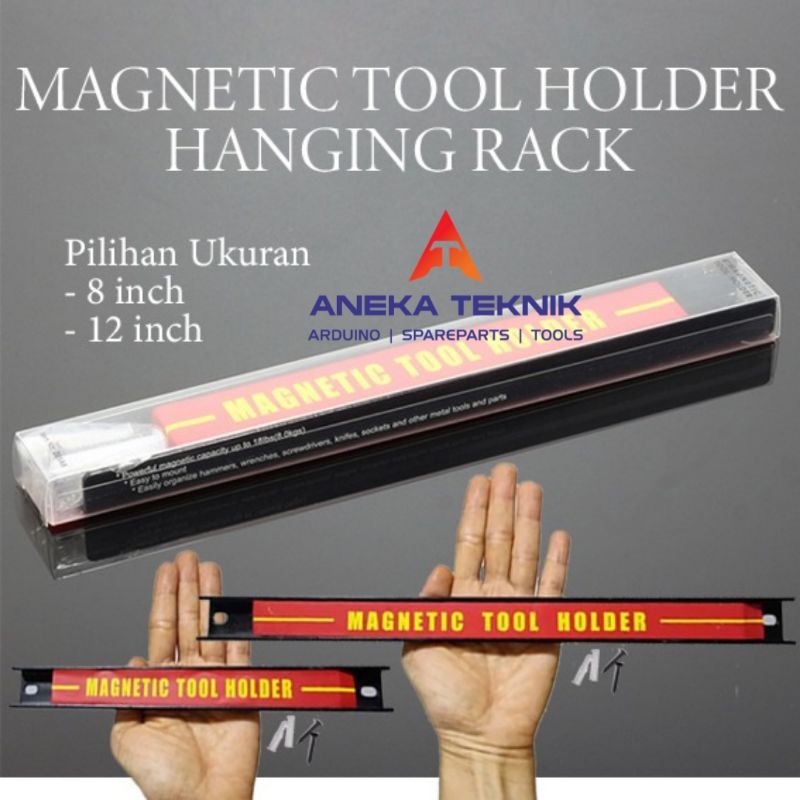 Jual MAGNETIC TOOL HOLDER HANGING RACK - Alat Gantung Perkakas Magnet ...