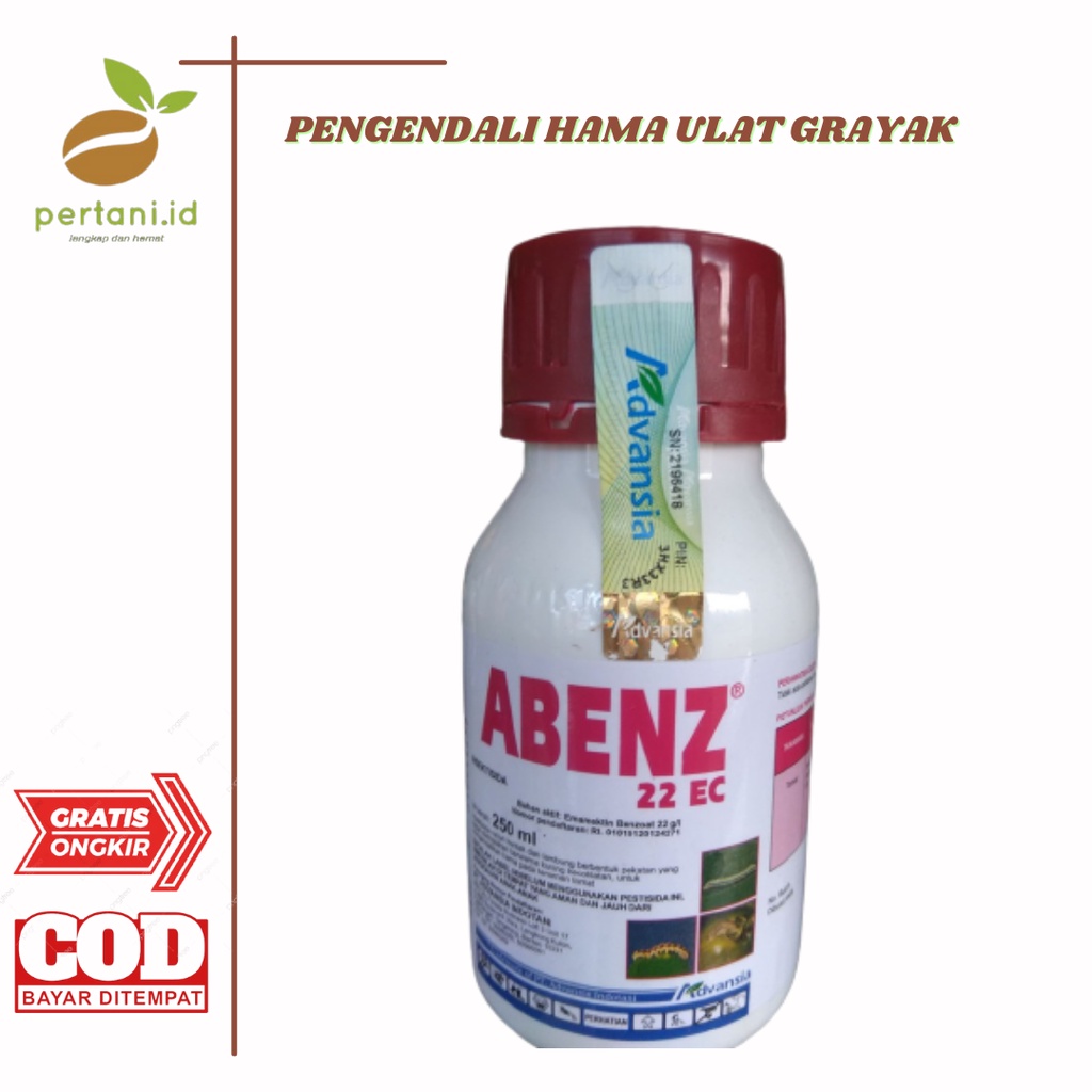 Jual Insektisida ABENZ 22EC - pengendali hama pada tanaman | Shopee ...