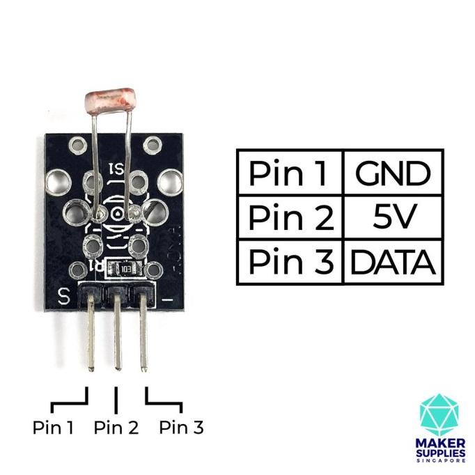 Jual Ky 018 Modul Photoresistor Ky 018 Photoresistor Ldr Module