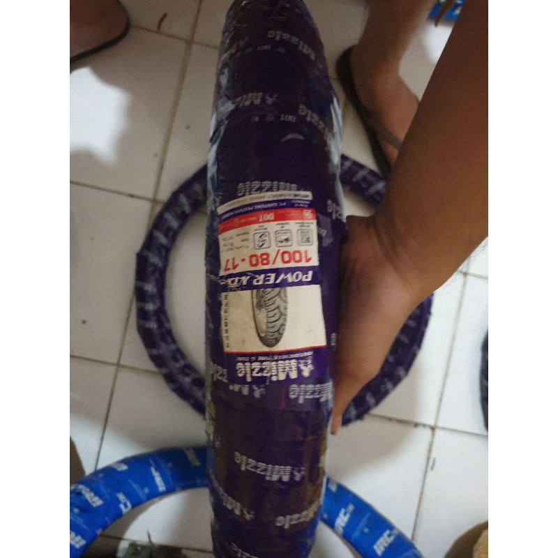 Jual ban luar mizzle tubetype 100/80-17 power vtx (bukan tubeless ...