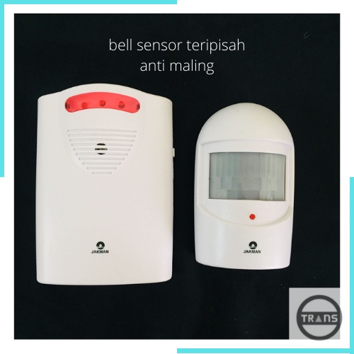 Jual Bell Sensor Terpisah Anti Maling JAKMAN/BELL TOKO/BELL RUMAH/BELL ...
