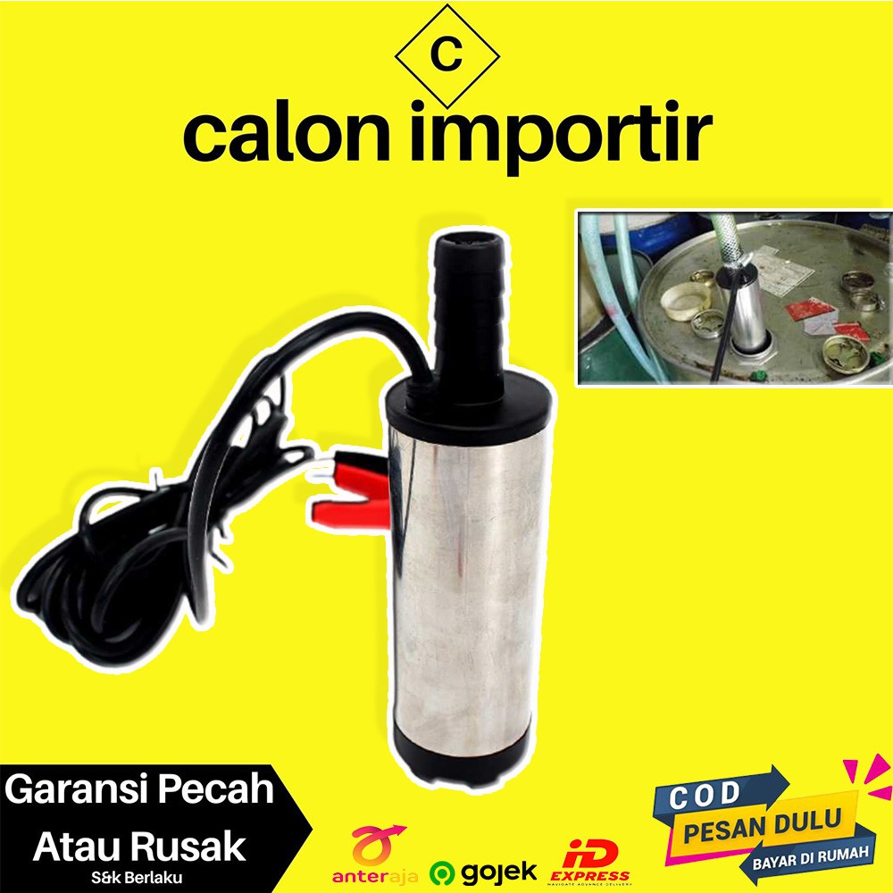 Jual Pompa Air Celup Sumur Mini Murah DC Sible Sibel Minyak Oli Water ...