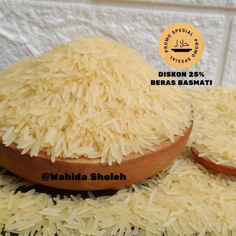 Jual Beras basmati 1kg qualitas premium beras panjang beras arab india ...