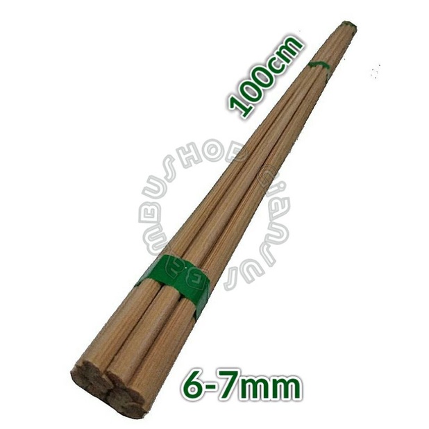 Jual Stik Bambu 6-7mm 100cm 1 batang | Shopee Indonesia