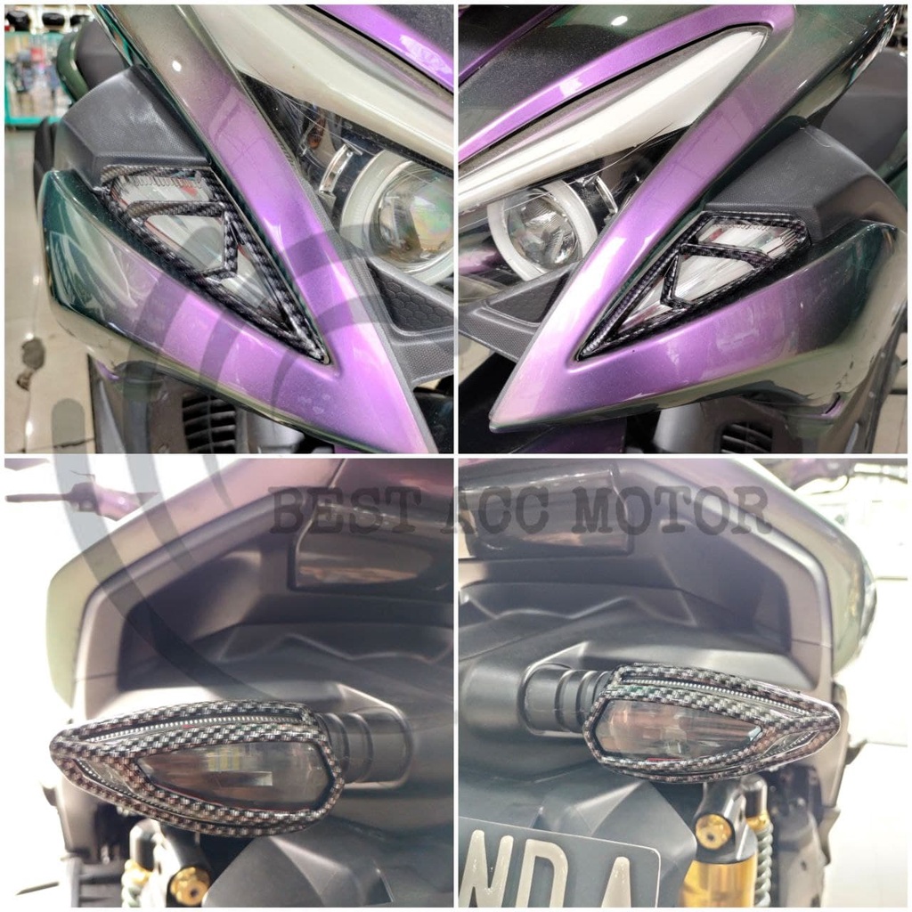 Jual COVER SEN SEIN AEROX 155 OLD 2017 2018 2019 2020 CARBON NEMO COVER ...