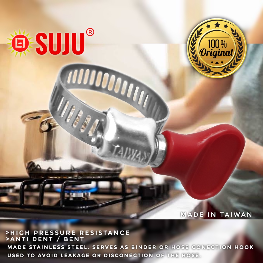 Jual ORIGINAL SUJU Hose Clamp Pengencang Klem Kuping Made in Taiwan ...