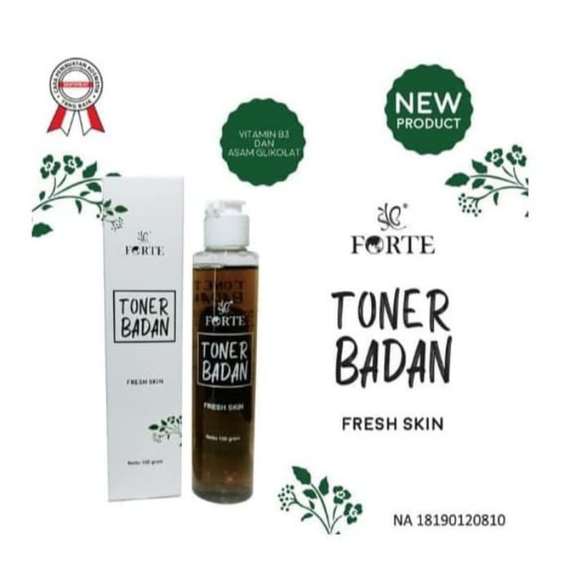 Jual SYB forte toner badan fresh skin 100ml ( coklat) | Shopee Indonesia