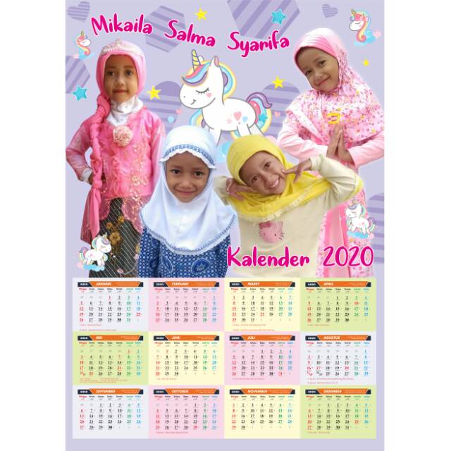 Jual Kalender Foto / Kalender Poster | Shopee Indonesia