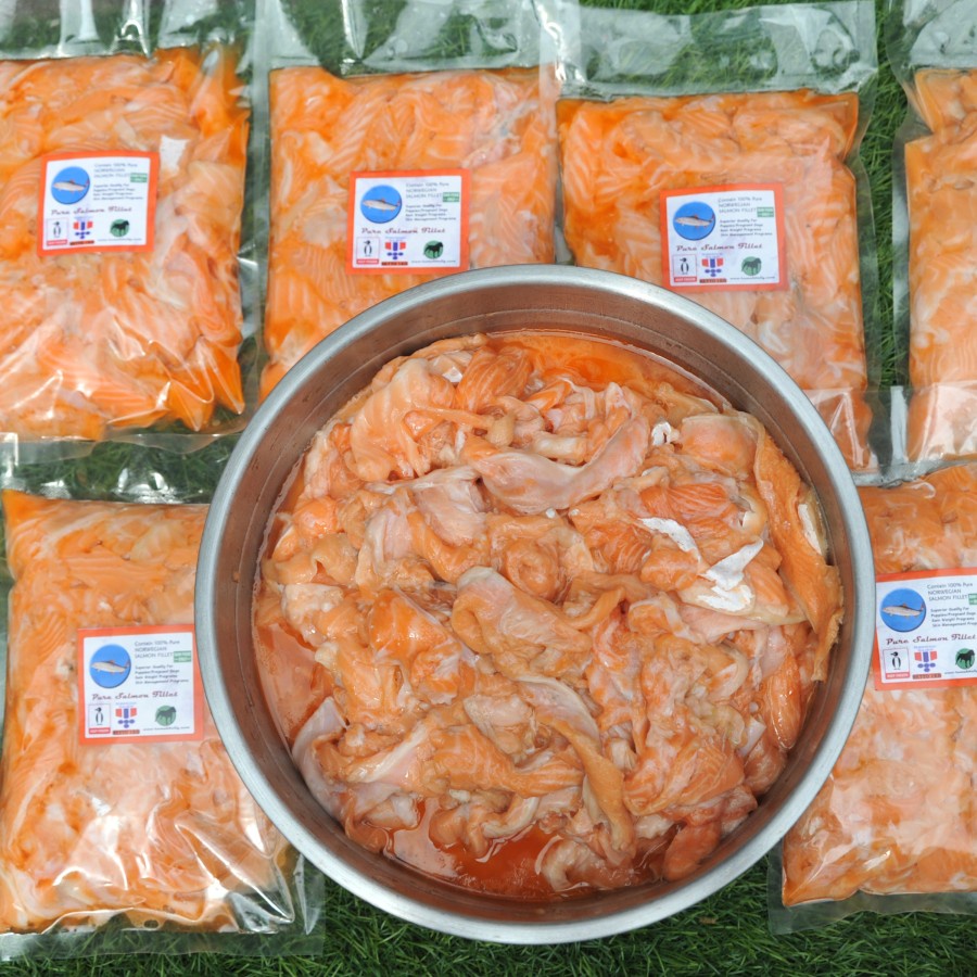 Jual FISH FILLET FOR DOG & CAT - DAGING SALMON NORWEGIA / POLLOCK ...