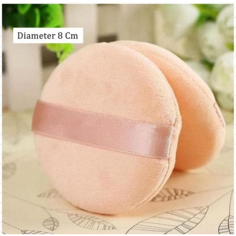 Jual (SATUAN) SPONGE BESAR 8CM / REMBUK PUFF / SPONGE BEDAK TABUR ...