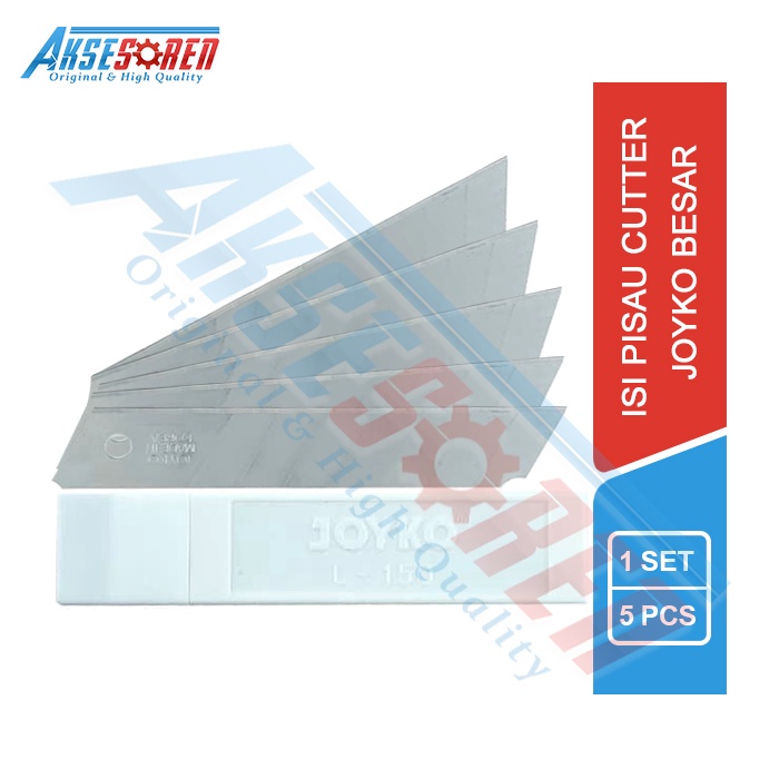 Jual ISI ULANG CUTTER JOYKO [L-150] / REFILL PISAU CUTER / ISI KATER ...