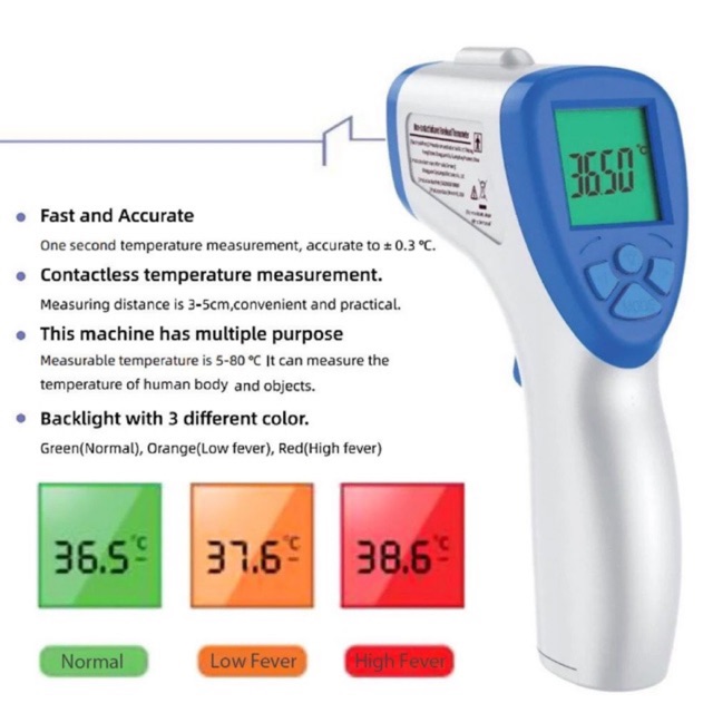 Jual ORIGINAL Termometer Infrared Thermometer , Thermogun , Termogun ...