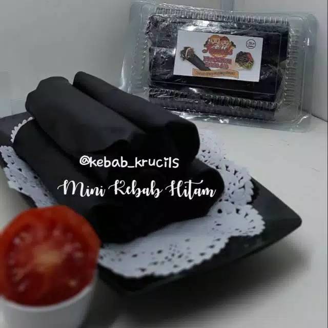 Jual kebab mini hitam (isi daging kebab) | Shopee Indonesia