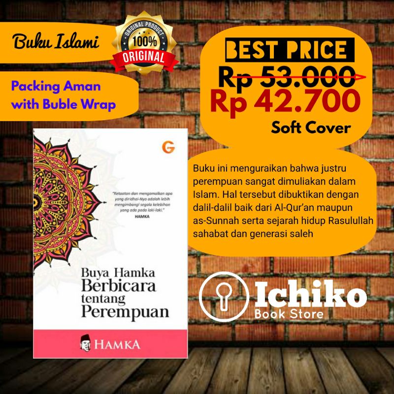 Jual Berbicara Tentang Perempuan by Buya Hamka / Gema Insani ORIGINAL | Shopee Indonesia