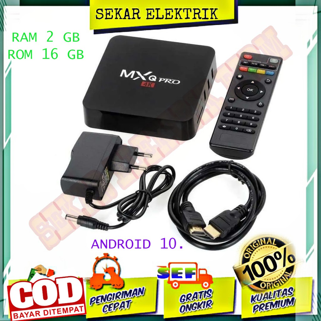 Jual ANDROID TV BOX RAM 2/4/8 GB MEMORY ROM 16/32/64/128GB HDD 4K 1080P ...