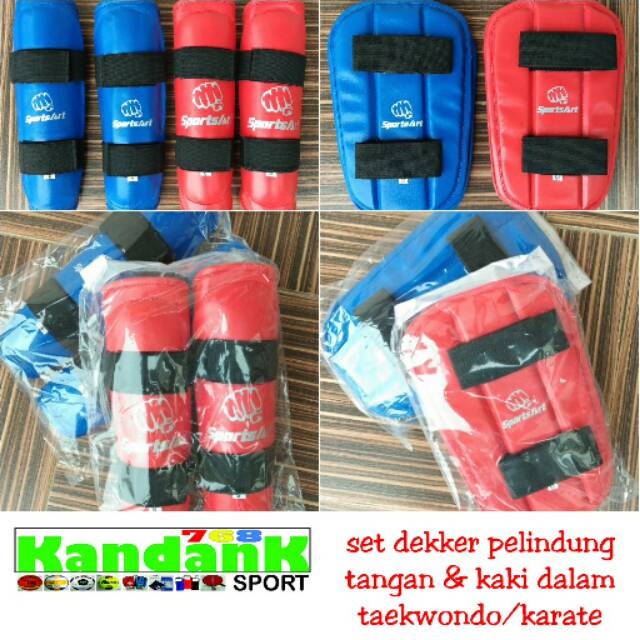 Jual ARM SHIN PROTECTOR GUARD - PELINDUNG TANGAN KAKI DEKKER TAEKWONDO ...
