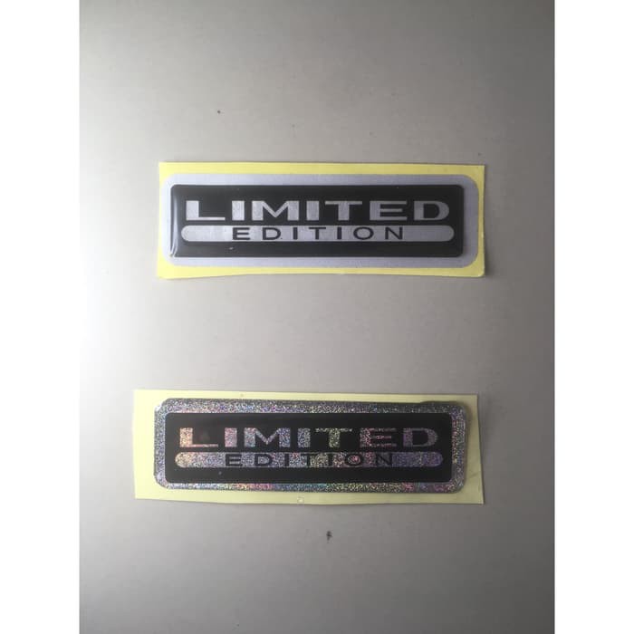 Jual Emblem Sticker / Stiker Limited Edition (Reflective) | Shopee ...