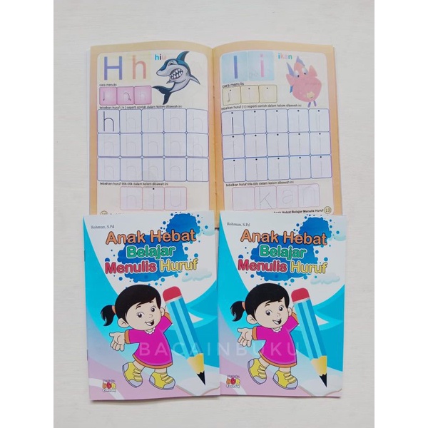Jual Buku Anak Hebat Menulis Huruf Full Colour (ng) | Shopee Indonesia