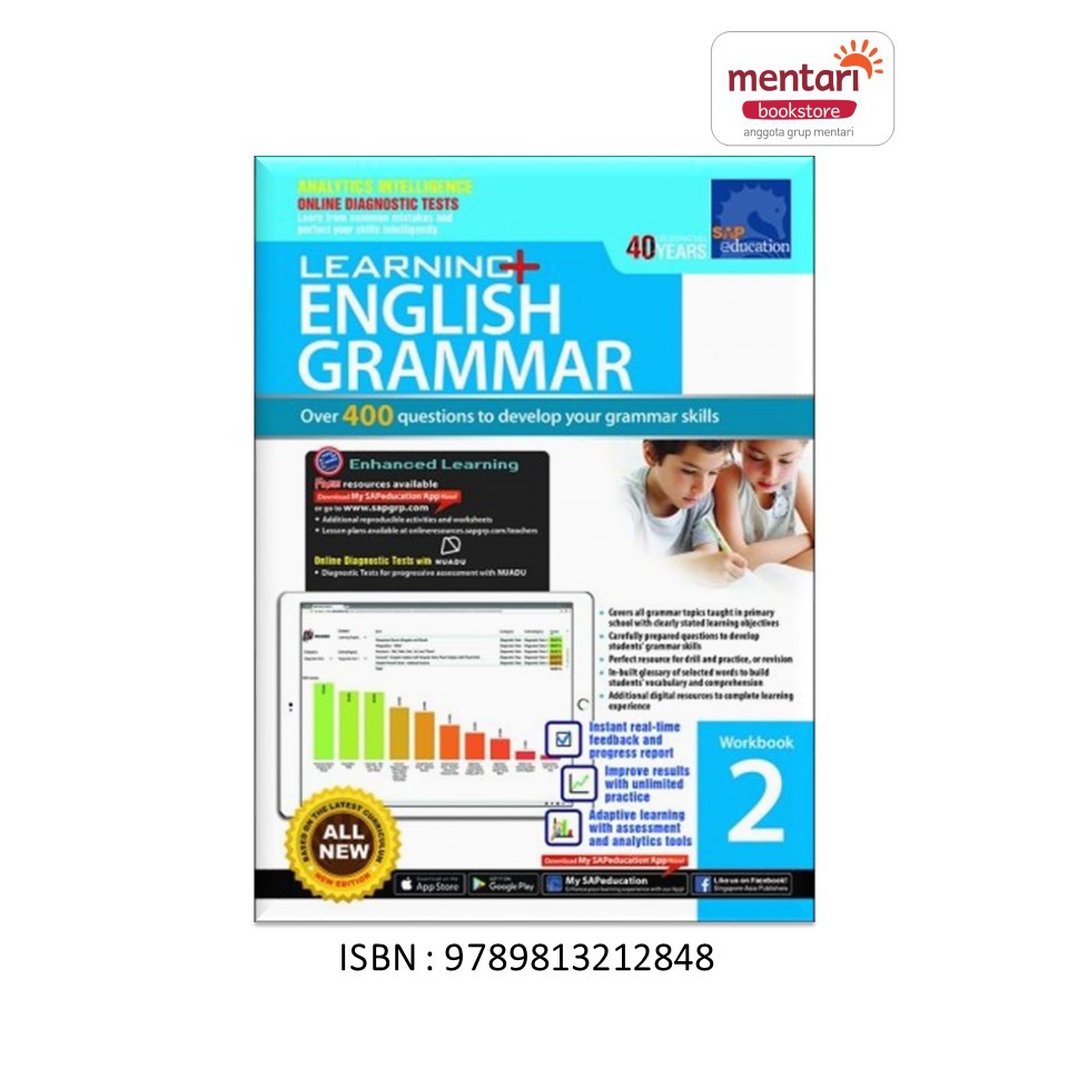 Jual Learning + English Grammar Workbook 2 | Buku Latihan Tambahan ...