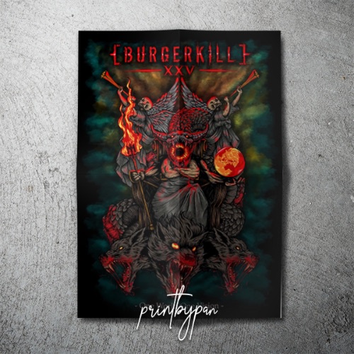 Jual (Part 1) Poster BURGERKILL - Poster Dinding Aesthetic - Poster ...