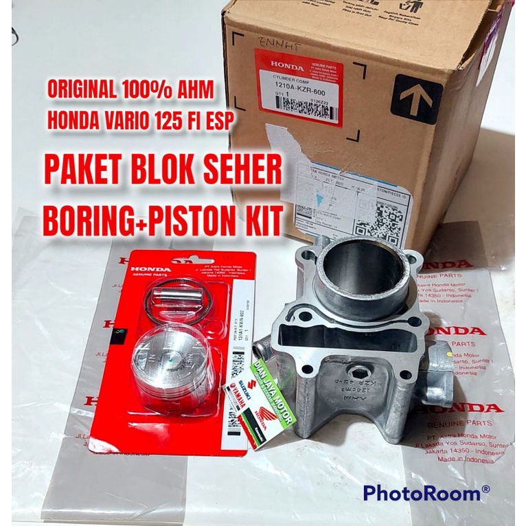 Jual (AHM) Paket Blok Seher Boring 1210A-KZR-600 131A1-KWN-902 ORI AHM ...