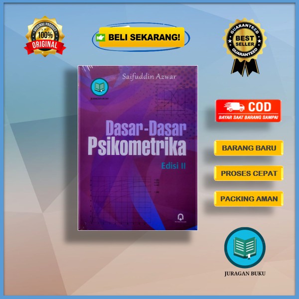 Jual Dasar-dasar Psikometrika edisi II Saifuddin Azwar | Shopee Indonesia