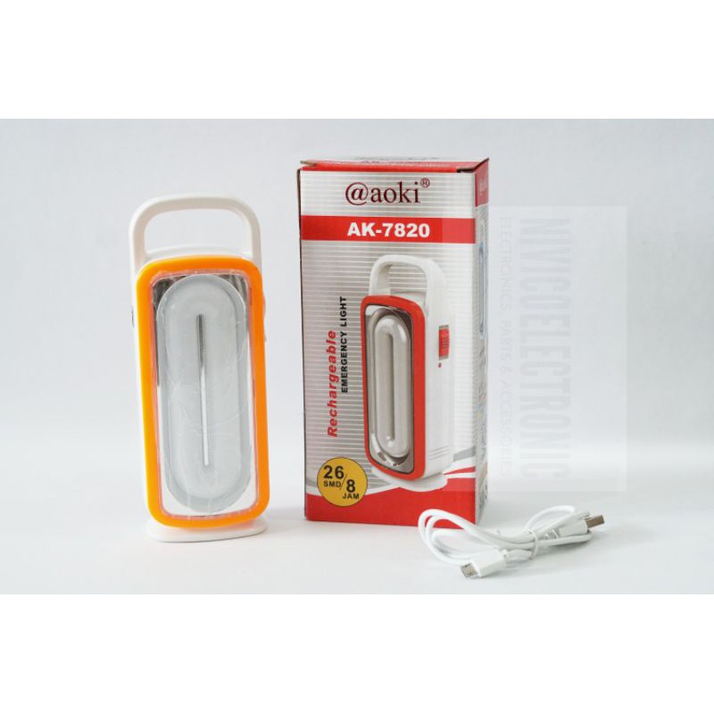 Jual Lampu EMERGENCY LIGHT SENTER LED AOKI PREMIUM AK 7820 | Shopee ...