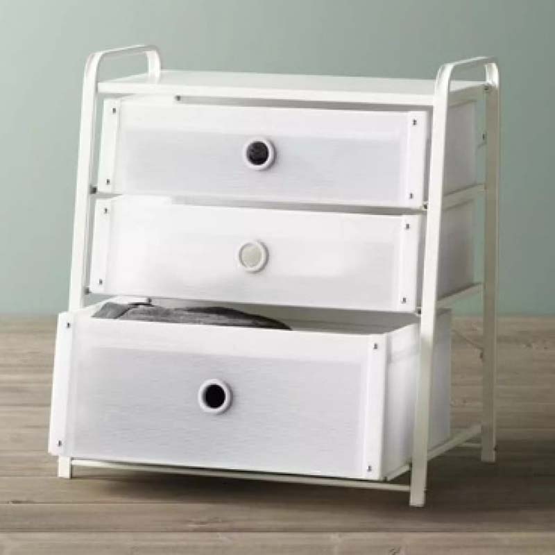 Jual WEO IK30293723 Rak lemari kabinet 3 laci besi 55x62x36cm | Shopee ...