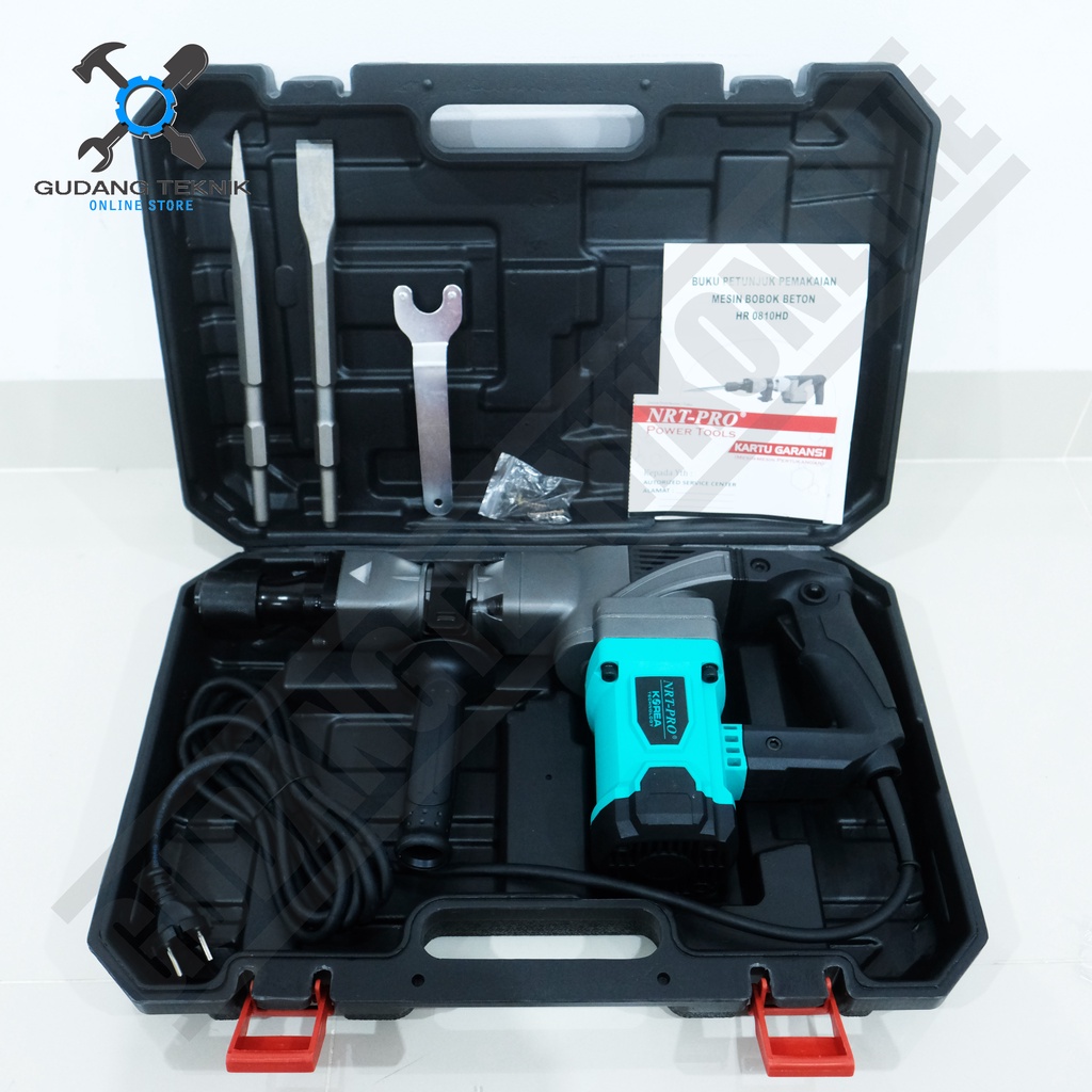 Jual DEMOLITION HAMMER NRT PRO HM0810 0810HD / Mesin Bor Bobok Tembok Beton HM 0810 HD - Jack ...
