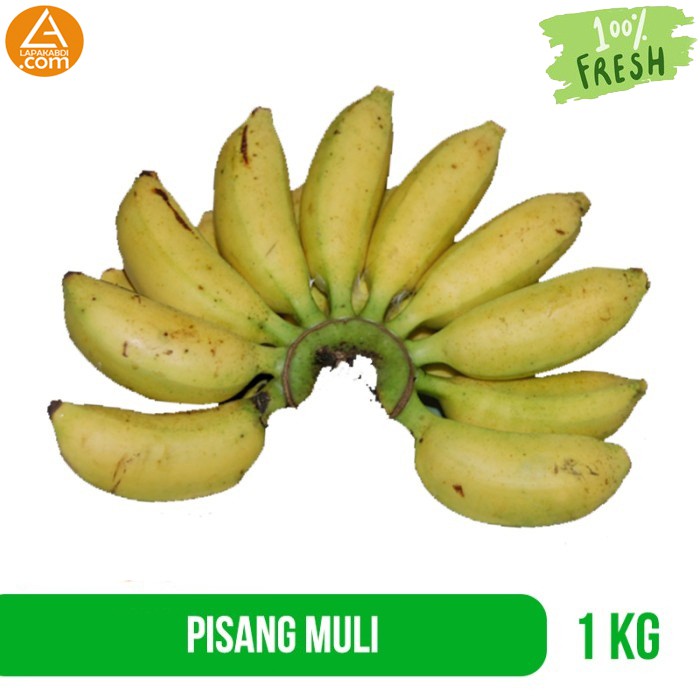 Jual Pisang Muli 1 Kg Buah Segar Buahan Manis Cuci Mulut Garansi ...