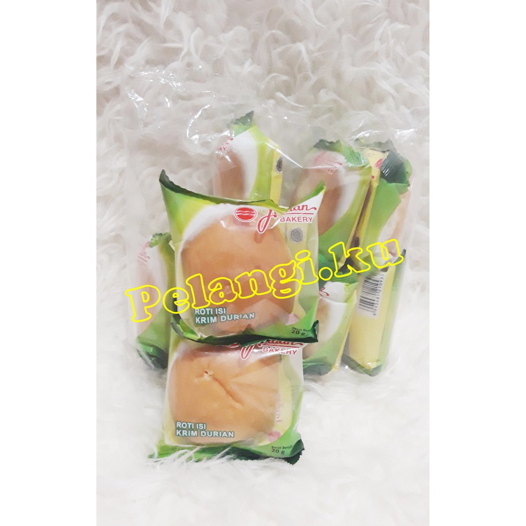 Jual Jordan Bakery Roti Isi Krim Durian 1 Pak Isi 10 Pcs Shopee