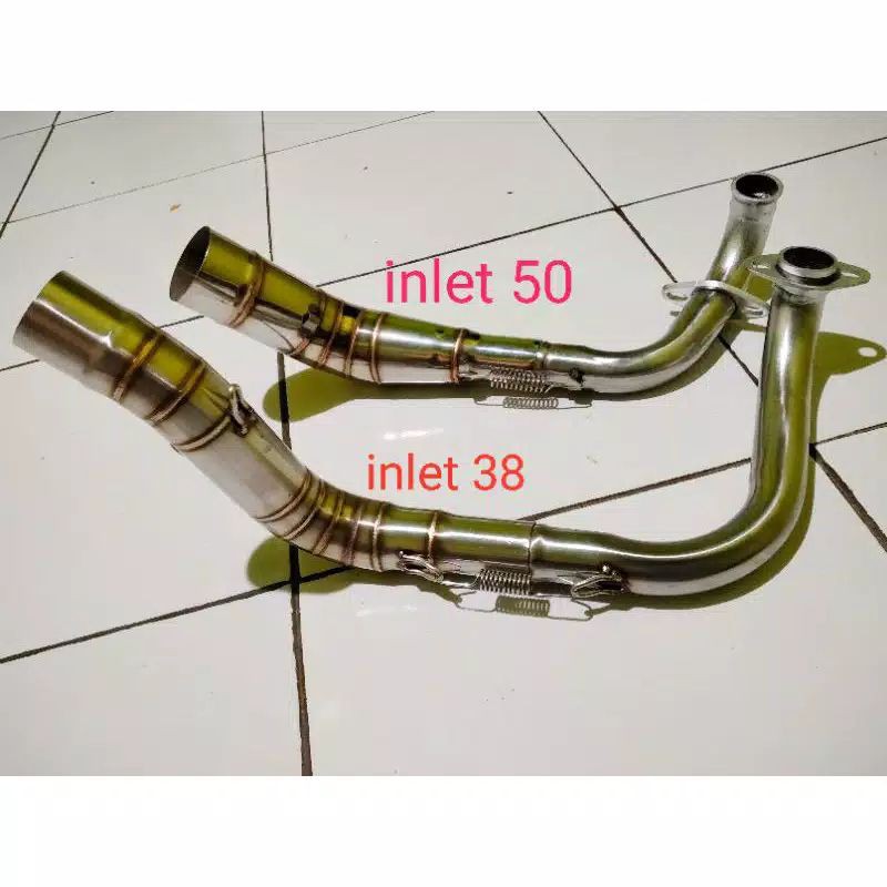 Jual leher knalpot matic semua tipe model standar inlet 38 dan 50 ...