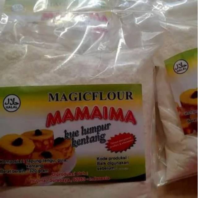 Jual Tepung Instan Kue Lumpur Kentang Mamaima | Shopee Indonesia