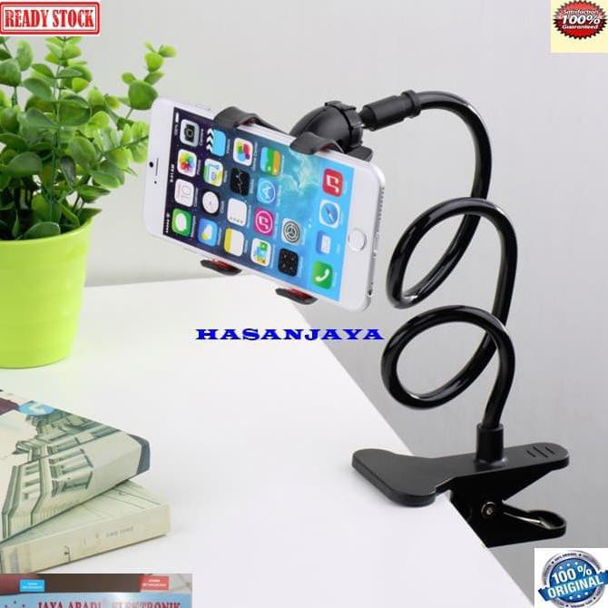 Jual ak25 holder asli besi ori mic hp handphone table stand mik meja ...