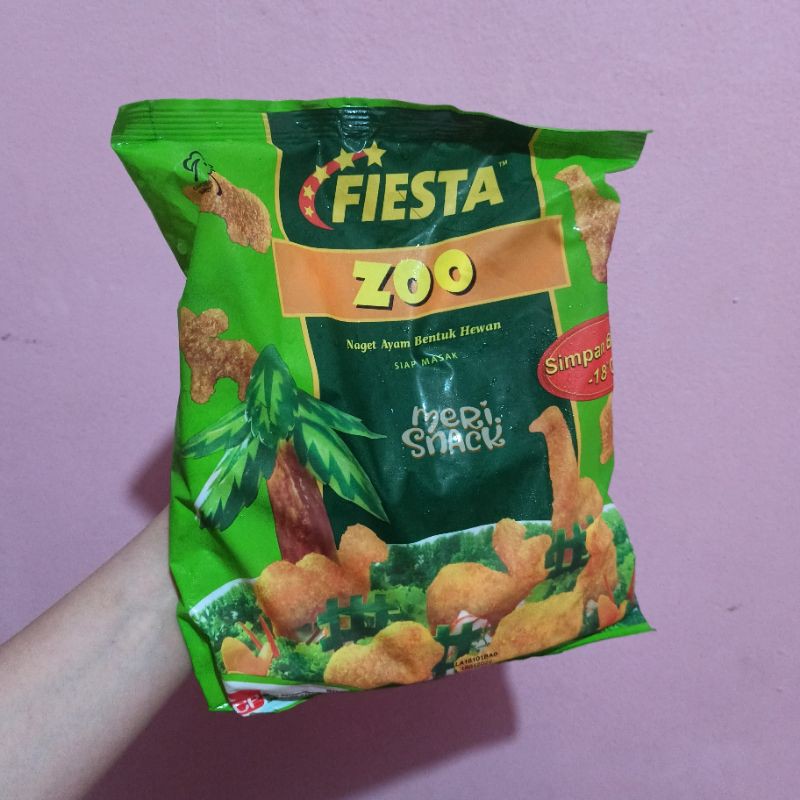 Jual Fiesta Zoo 500gr / Chicken Nugget Fiesta / Nuget / Naget Ayam ...