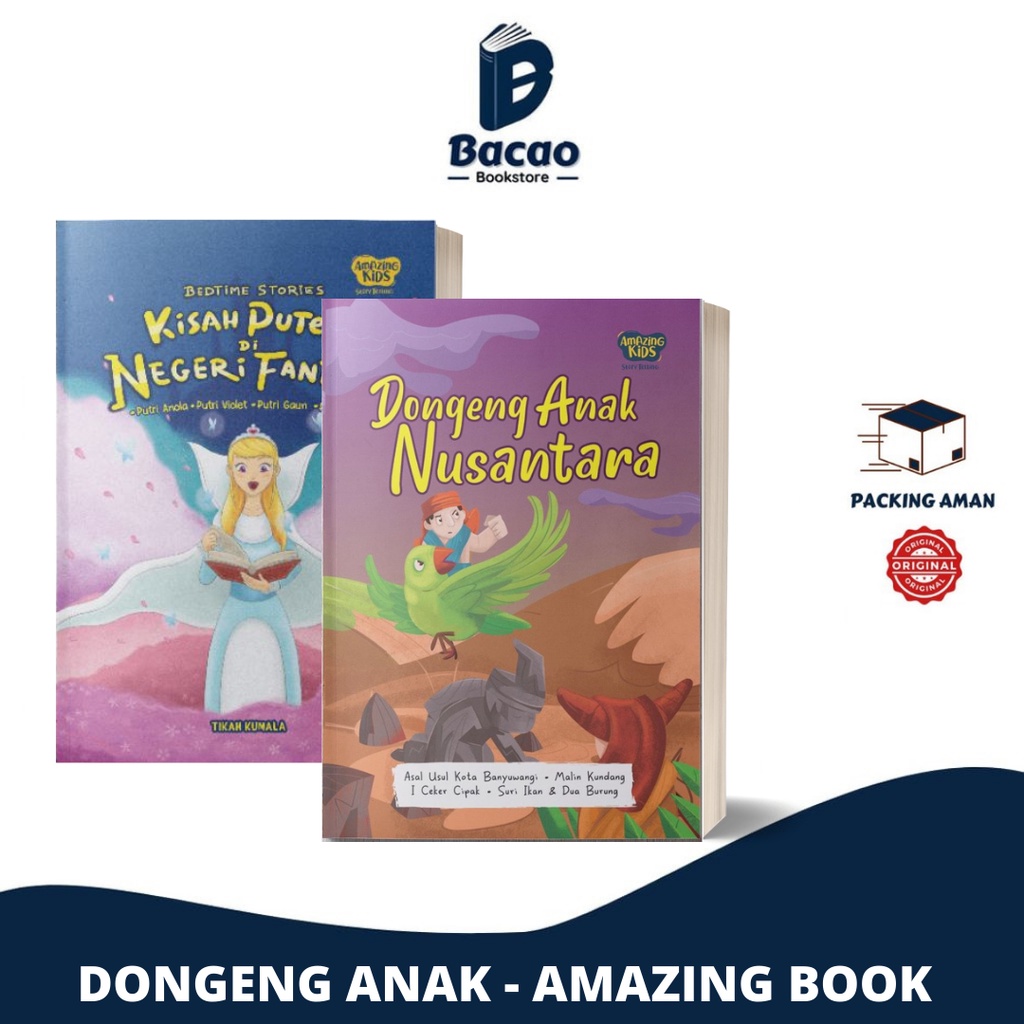 Jual Amazing Kids Story Telling - Buku Dongeng Kisah Puteri Di Negeri Fantasi Dongeng Anak ...