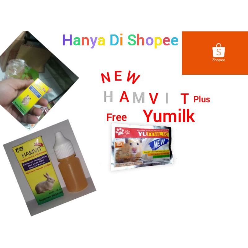 Jual Hamvit Vitamin Hamster || Hamvit Vitamin Kelinci || Naturo Pets ...