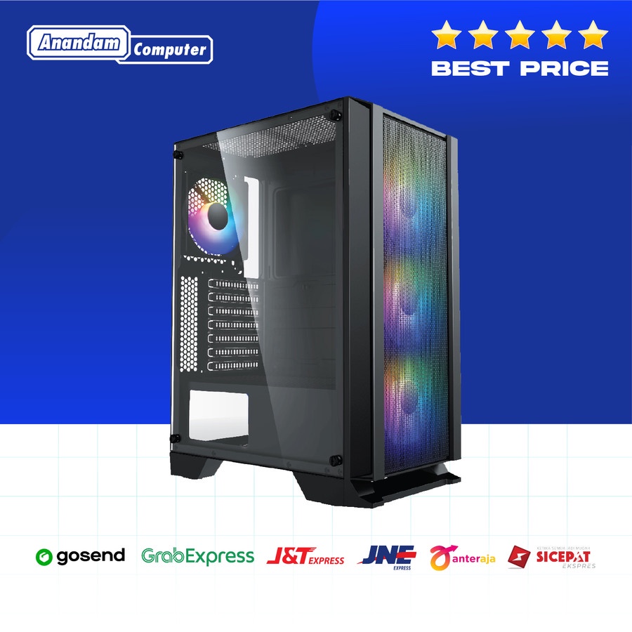 Jual Casing Infinity Nebula V4 ATX Gaming PC Case | Shopee Indonesia