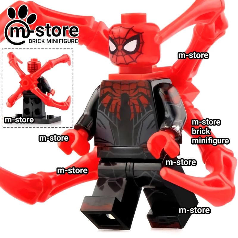Jual brick superior spider-man spiderman spider man mini toy figure ...