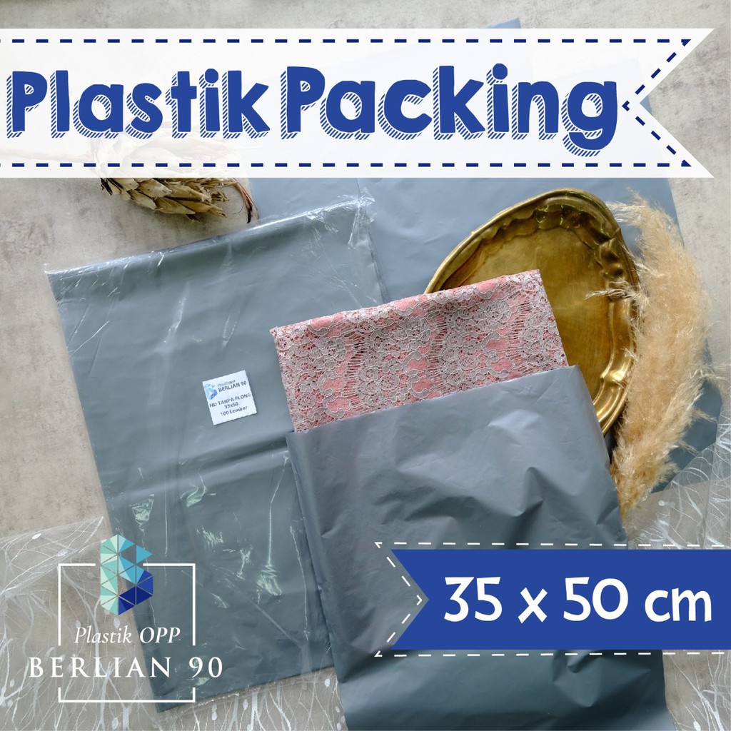 Jual Plastik Packing Online 35 x 50 cm Termurah isi 50 Lembar | Shopee ...